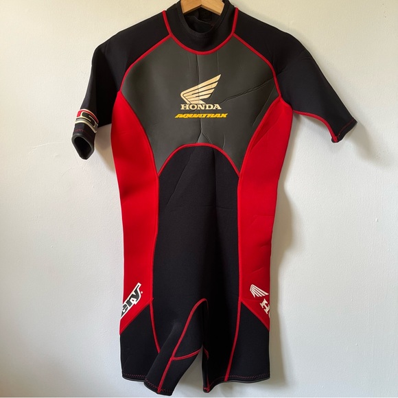 Honda | Swim | Honda Aquatrax Rsj Slippery Ss Wetsuit Size M | Poshmark